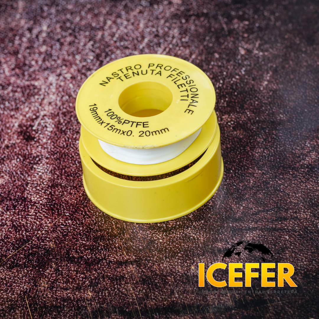 CINTA TEFLON 0-20MM X 19MM X 15M JCF - Icefer sas