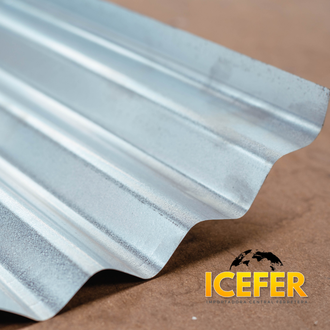 TEJA DE ZINC 305 X 80 CAL 0,13 - Icefer sas