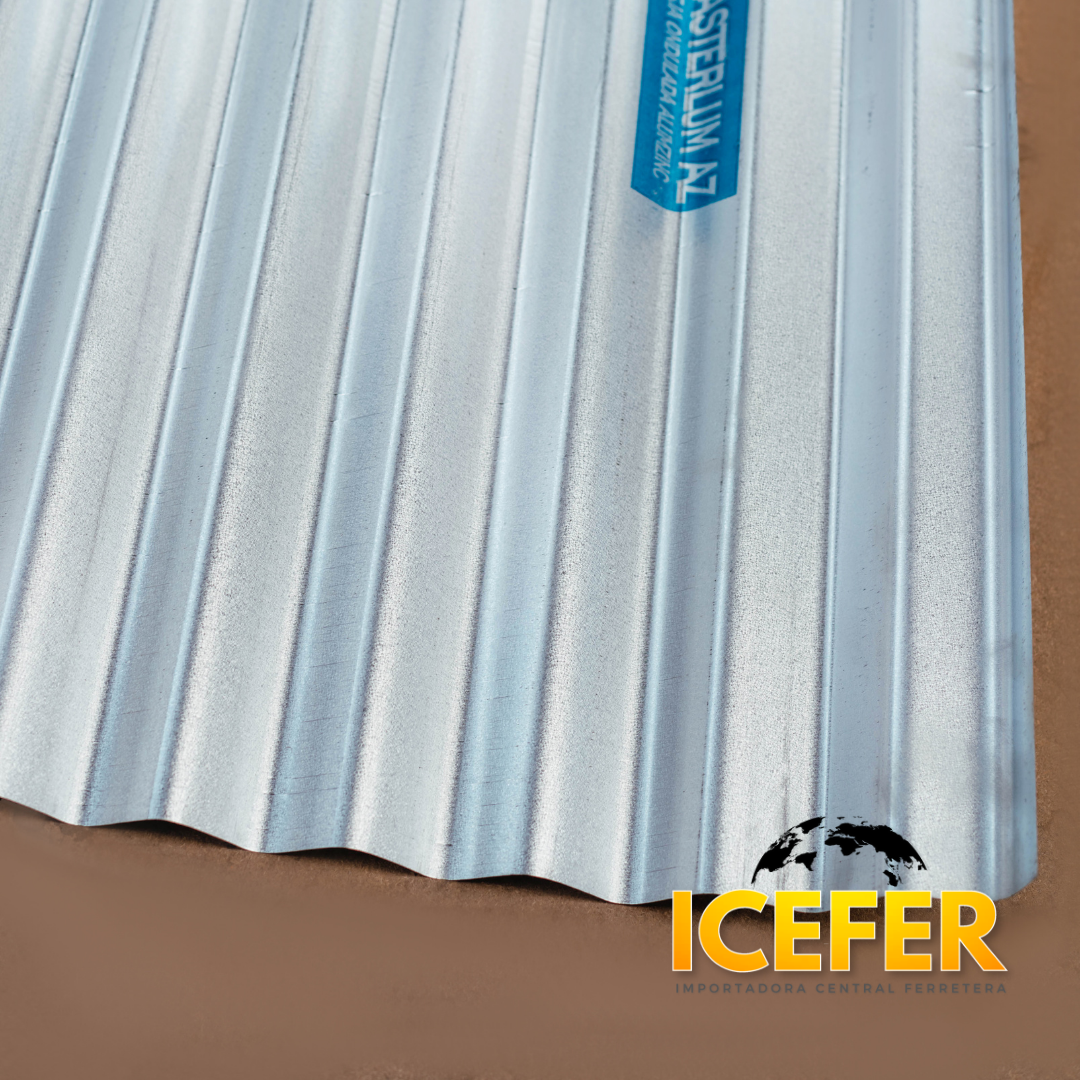 TEJA DE ZINC 305 X 80 CAL 0,13 - Icefer sas